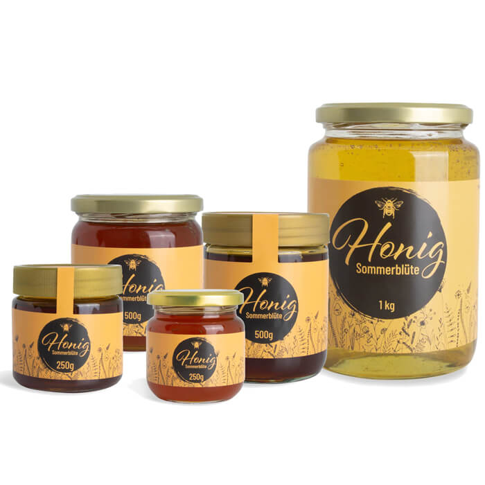 Honigetiketten | Designserie Wilder Willi – honeystickers