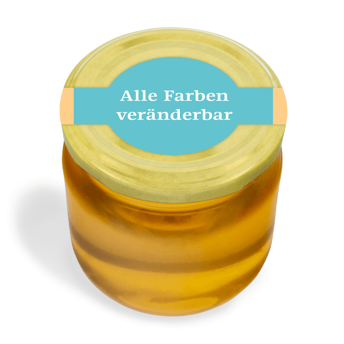 Honig Siegeletikett mit Frischesiegel 250g – Kunterbunte Karla ...