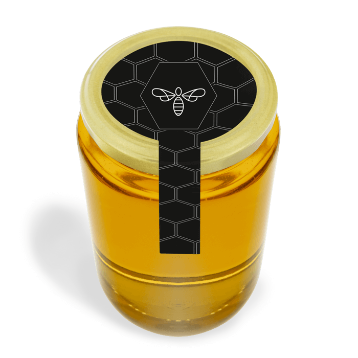 Honig Siegeletikett mit Frischesiegel 1000g – Moderner Marlo ...