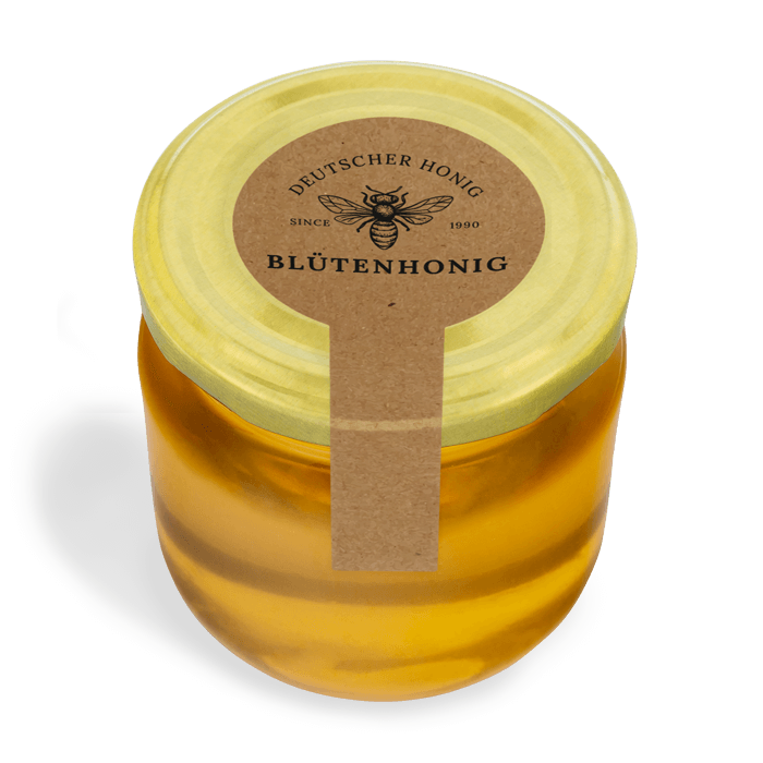 Honig Siegeletikett mit Frischesiegel 250g – Natürliche Nadja ...