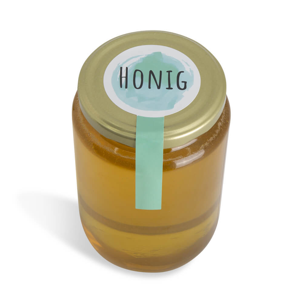 Honig Siegeletikett mit Frischesiegel 1000g – Blumige Birgit ...
