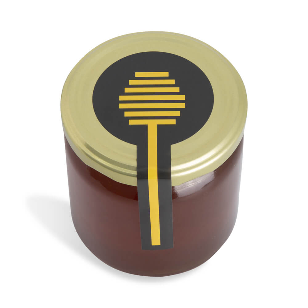 Honig Siegeletikett mit Frischesiegel 500g – Klassischer Karl ...
