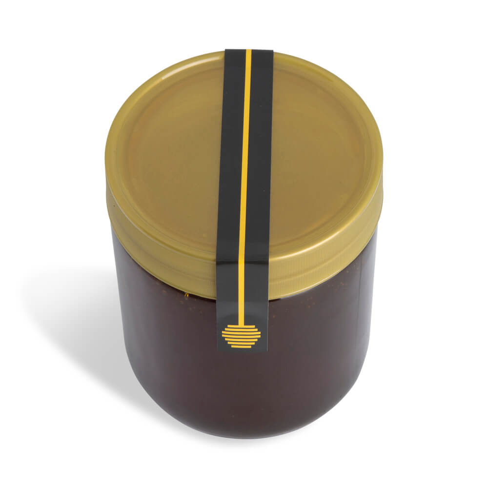 Honig Verschlussetikett 500g – Klassischer Karl – honeystickers